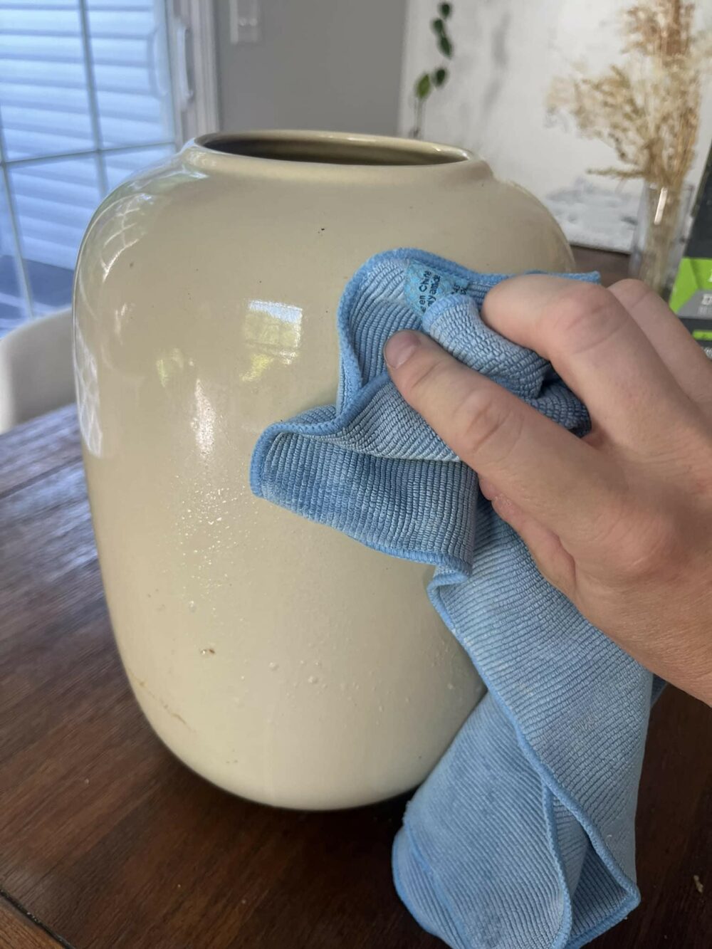 How to make a thrifted vase look like pottery - Goodwill Akron