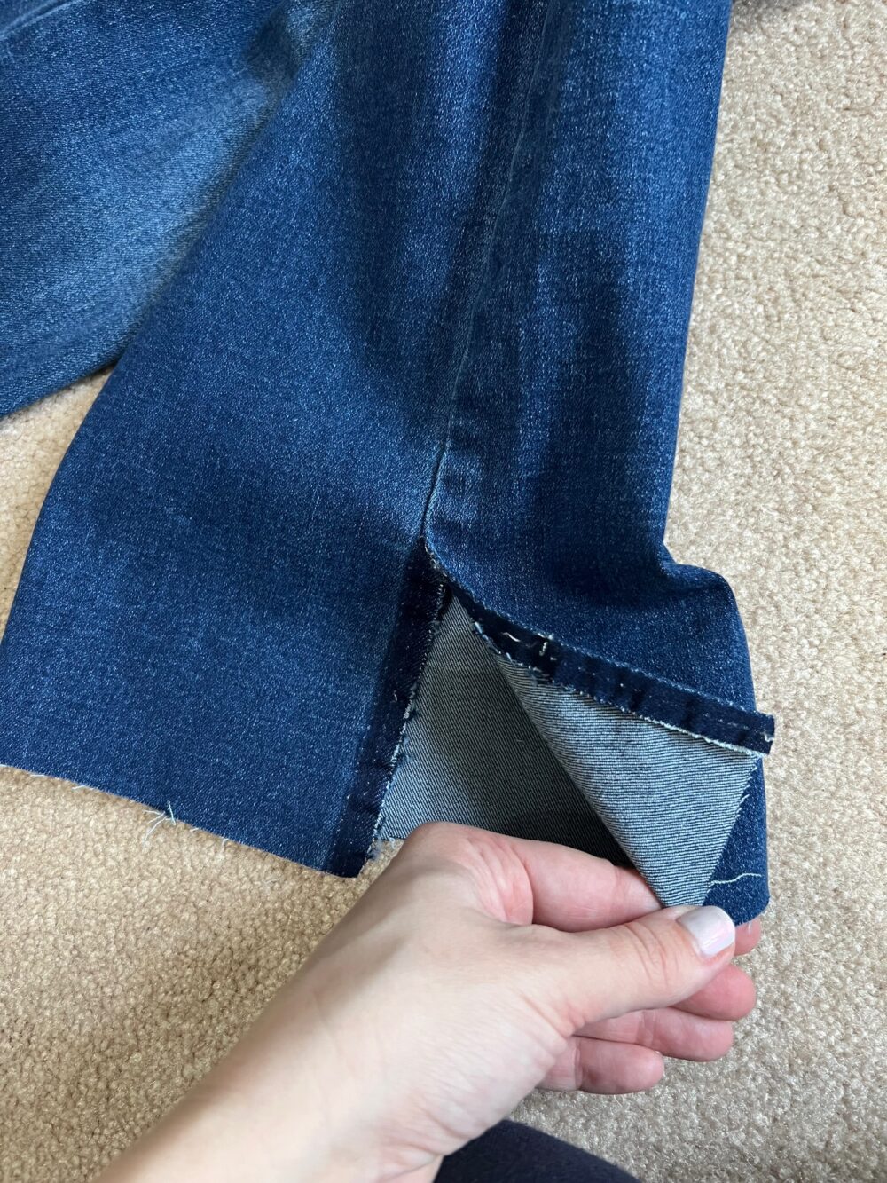 DIY Bow Jean Tutorial - Goodwill Akron