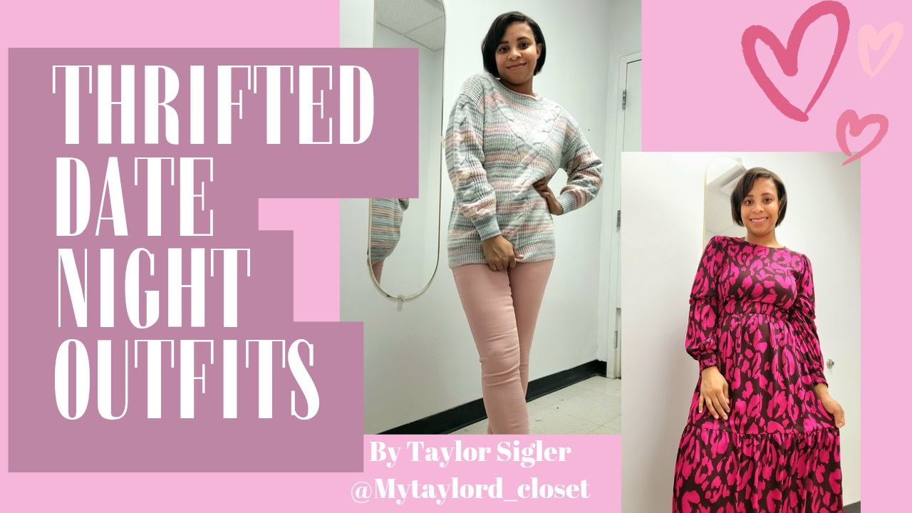 Thrifted Date Night Outfits - Goodwill Akron